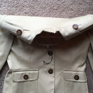 To the Max | Jackets & Coats | Khaki Safari Style Blazer | Poshmark